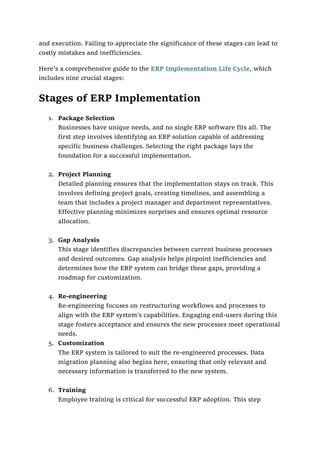 What is the Life Cycle of an ERP System.pdf