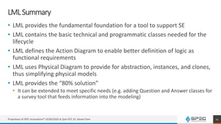 What is the Lifecycle Modeling Language? | PPTX