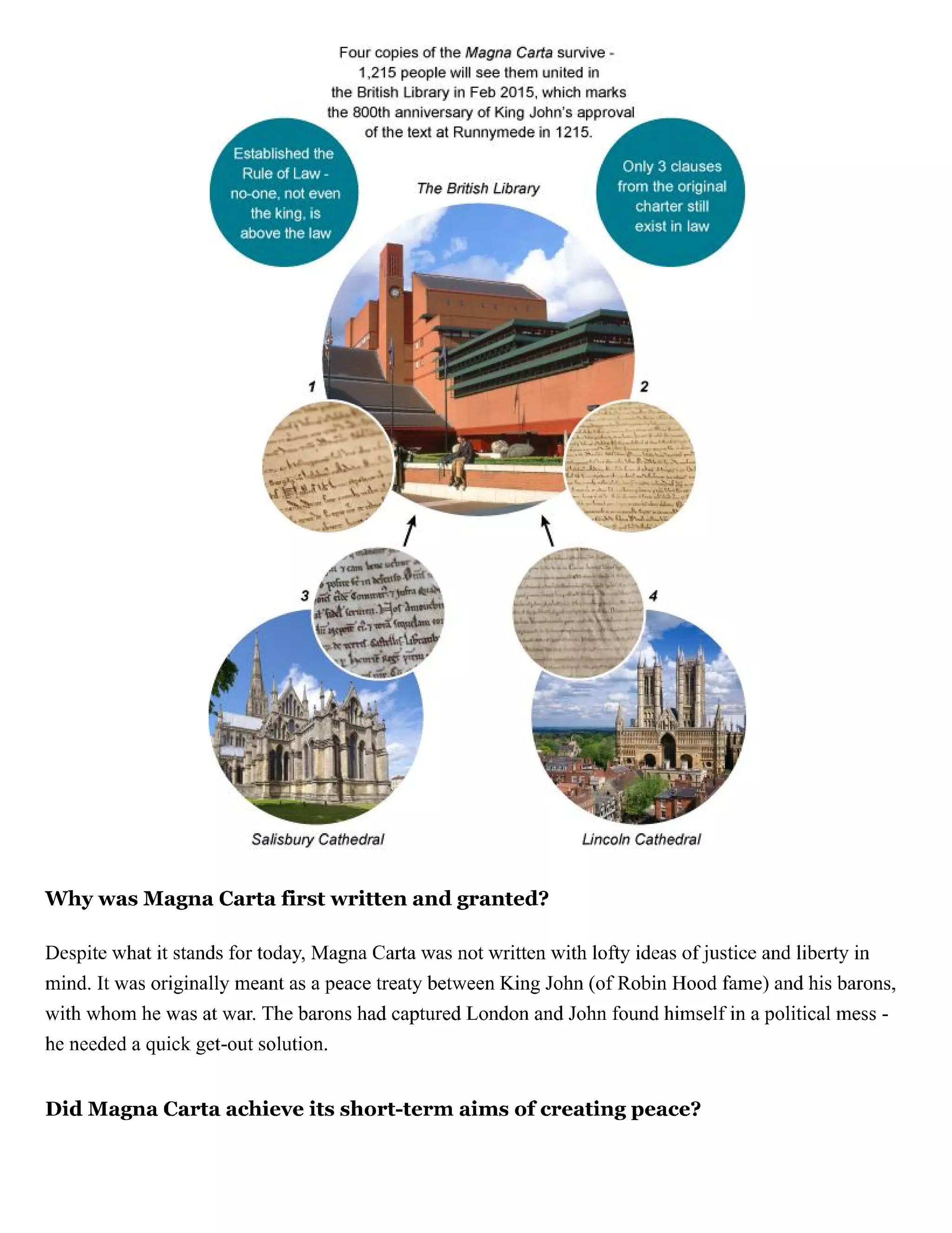 What is the magna carta and why there is a google doodle telegraph | PDF