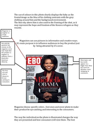 What is the meaning behind pictures | DOCX | Photography | Arts and Crafts