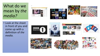 What is the media | PPT