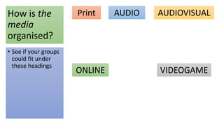 What is the media | PPTX