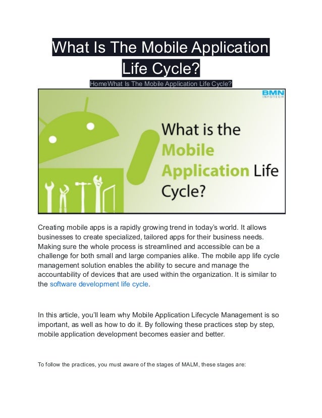 What Is The Mobile Application Life Cycle.pdf