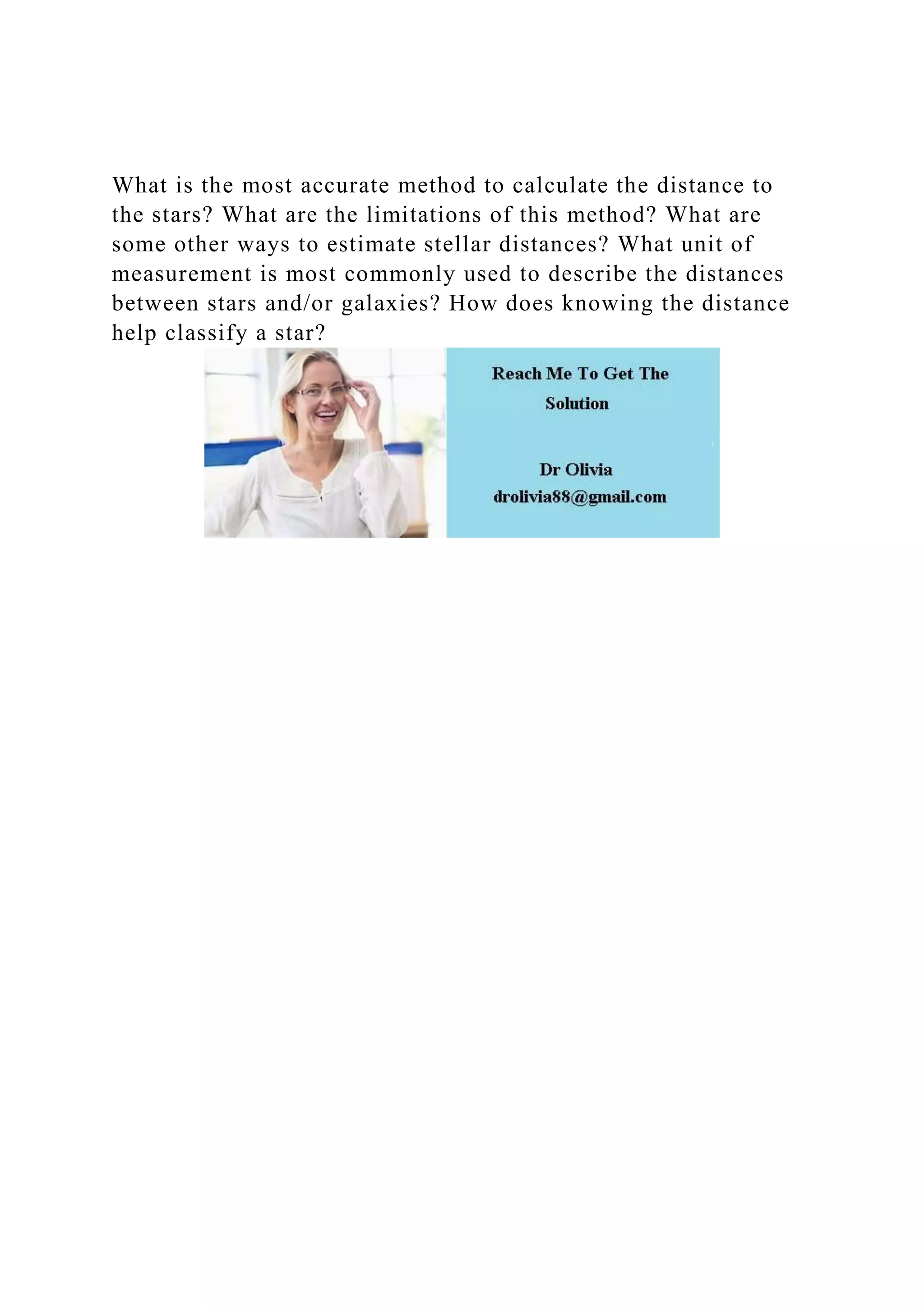What is the most accurate method to calculate the distance to the .docx