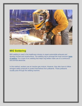 Types Of Welding- A Complete Comprehensive Guide About Welding. | PDF