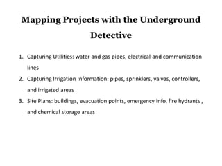 What is the need of Utility Mapping | PDF
