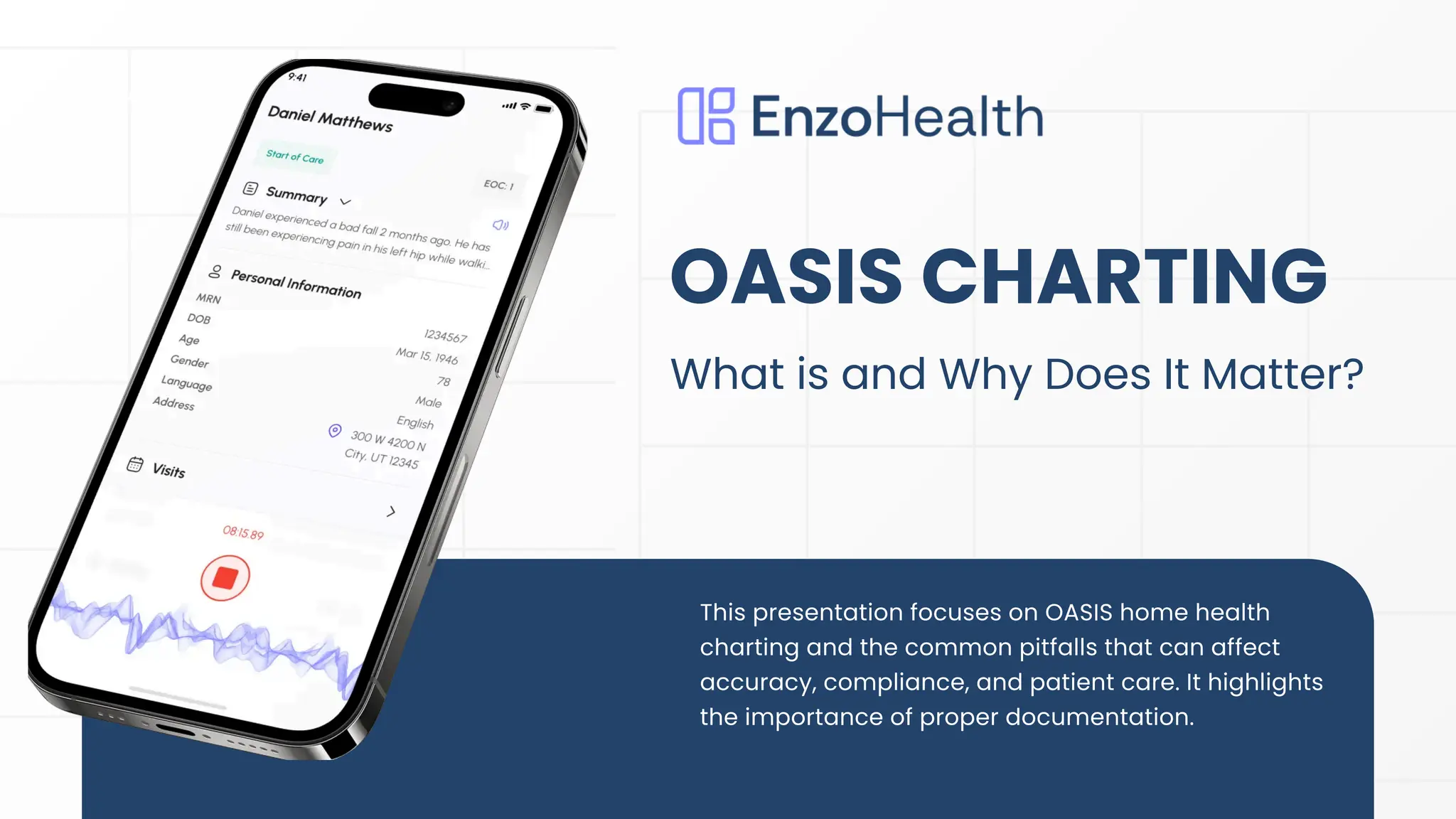 What is the OASIS Charting and Why Does It Matter? | PDF