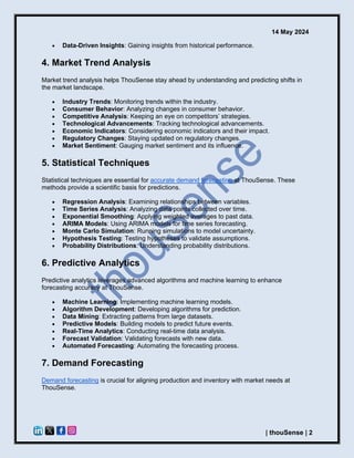 What Is the Objective and Definition of Forecasting at ThouSense.pdf