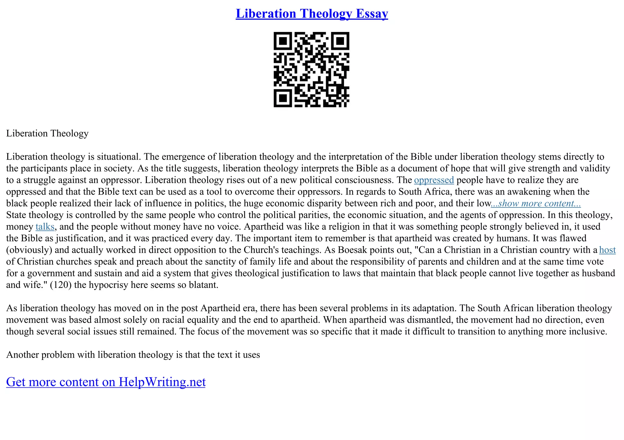 What Is Theology Essay | PDF