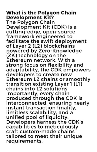 What is the Polygon Chain Development Kit(CDK) A Comprehensive Guide.pdf