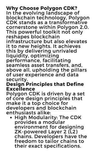 What is the Polygon Chain Development Kit(CDK) A Comprehensive Guide.pdf