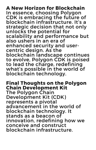 What is the Polygon Chain Development Kit(CDK) A Comprehensive Guide.pdf