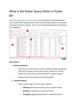 What is the Power Query Editor in Power BI.docx