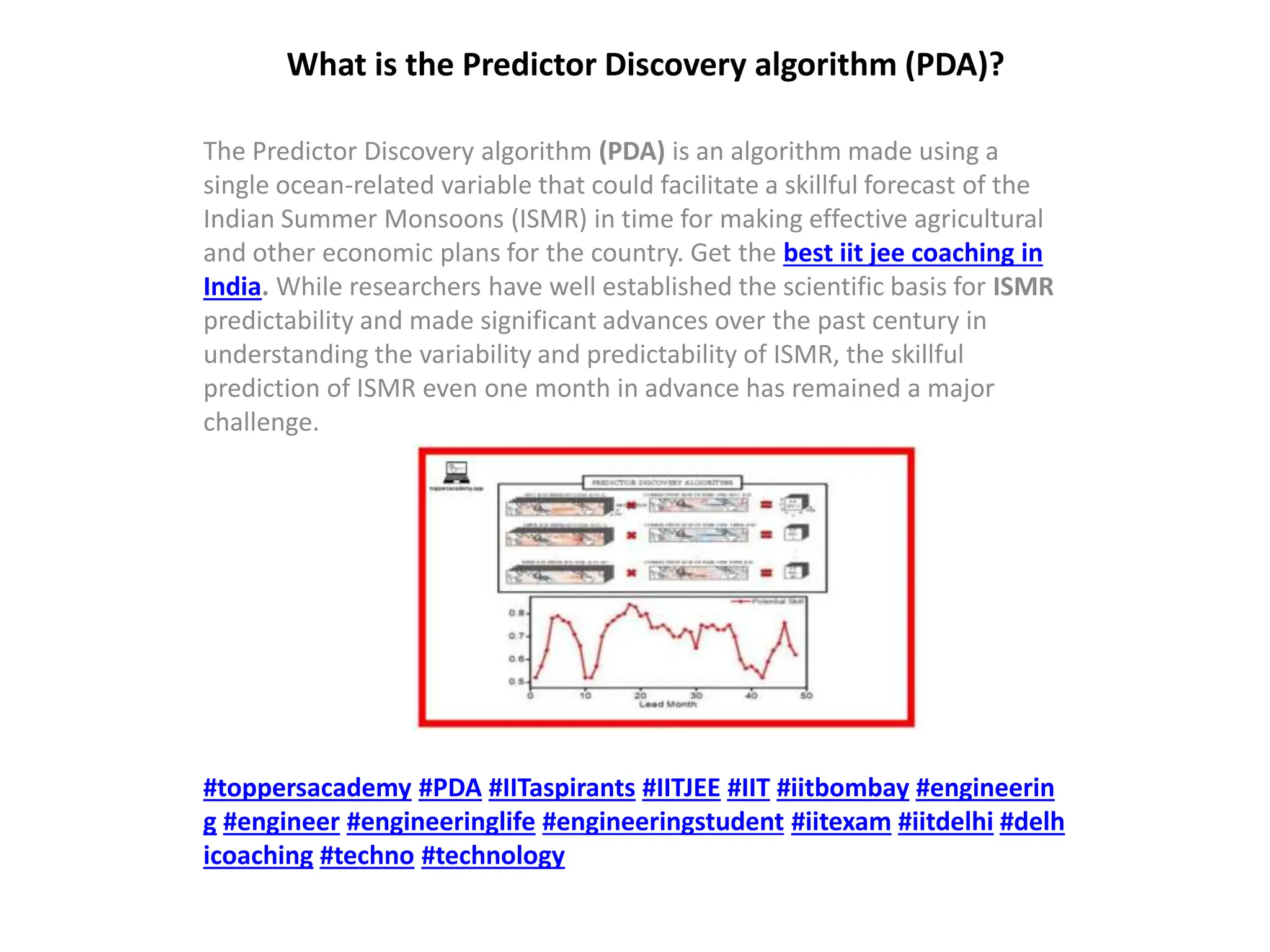 What is the Predictor Discovery algorithm (PDA.pptx