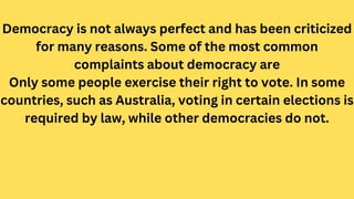 What is the problem with democracy.pdf