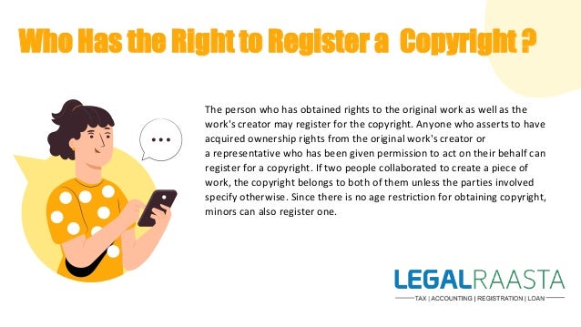 What is the procedure for registering a copyright.pptx