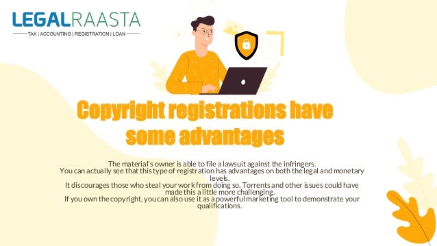 What is the procedure for registering a copyright.pptx