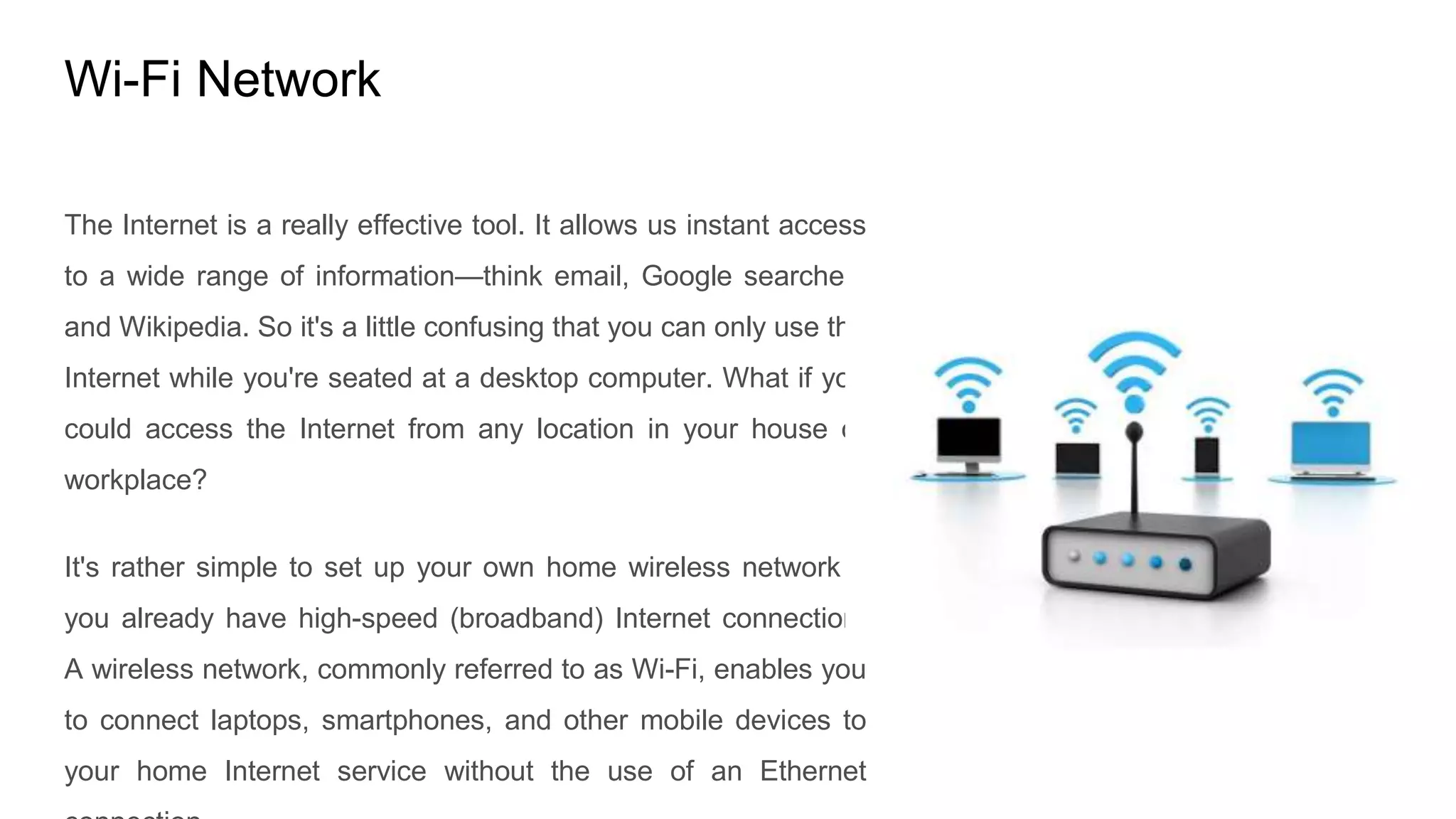 What is the procedure for setting up a wireless network | Unisol | PPTX | Computer Networking ...