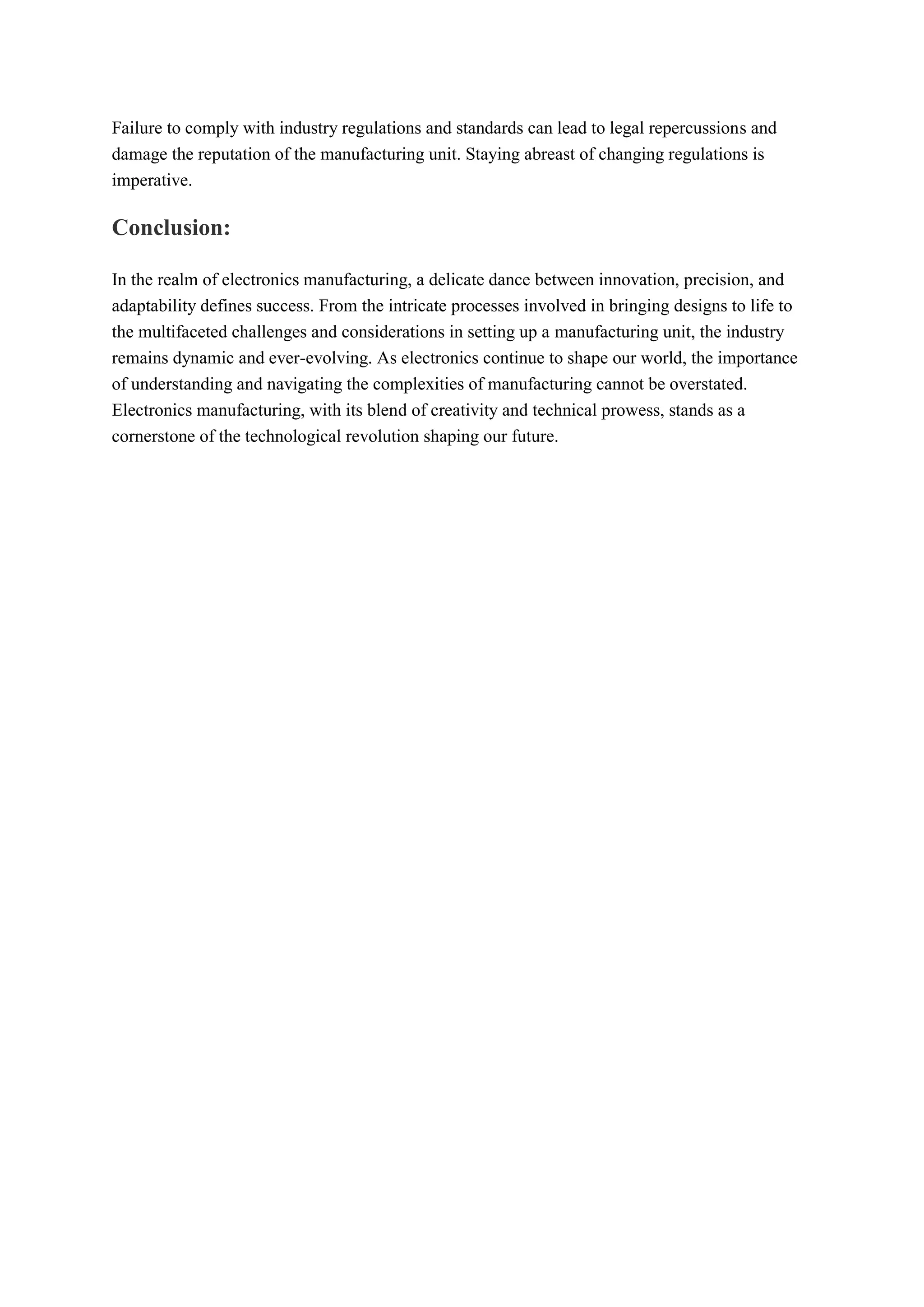 What is the Process of Electronics Manufacturing? | Mr. Business ...