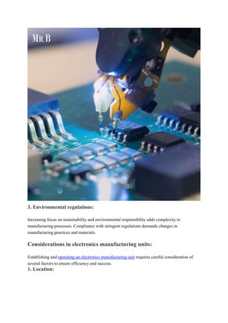 What is the Process of Electronics Manufacturing? | Mr. Business ...