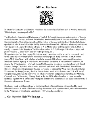 What Is The Purpose Of A Comparison And Contrast Essay | PDF