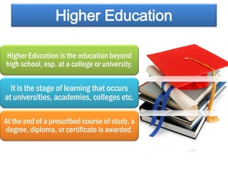 What is the purpose of higher education | PDF