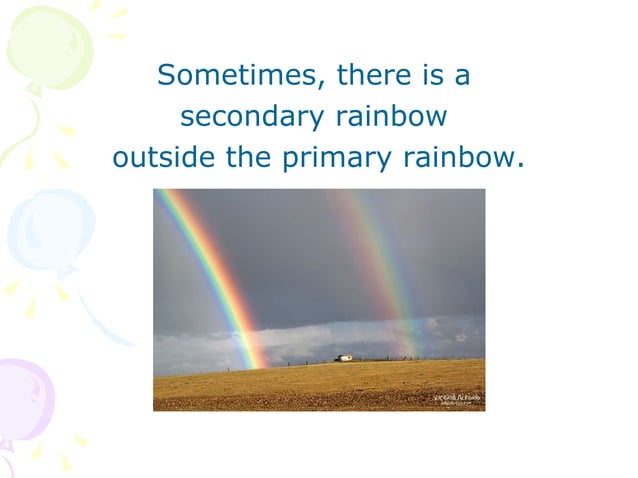 What is the rainbow? | PPT