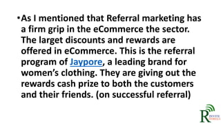 Does referral program work? | PPT