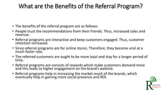 Does referral program work? | PPT