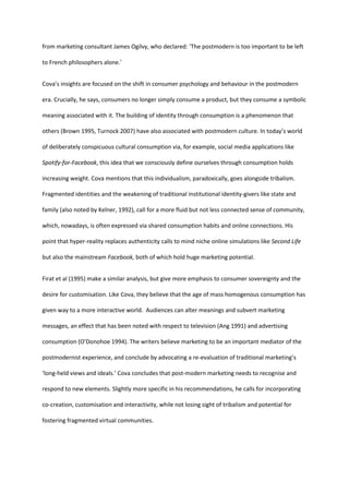 Postmodern Advertising | DOCX