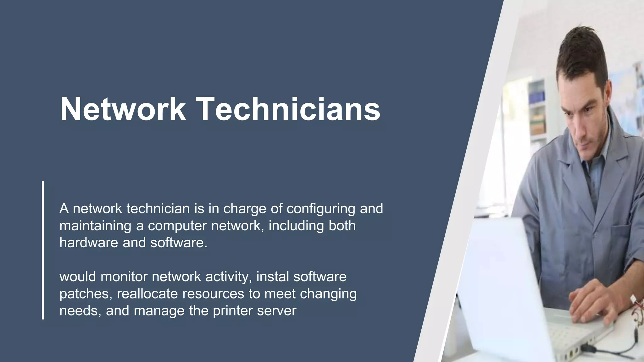 What is the role of a computer technician | PPTX