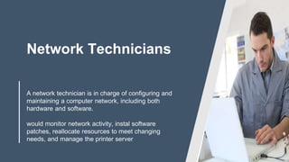 What is the role of a computer technician | PPTX