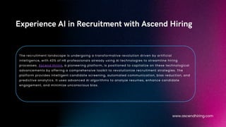 What is the Role of AI in Recruitment - Cinntra | PPT