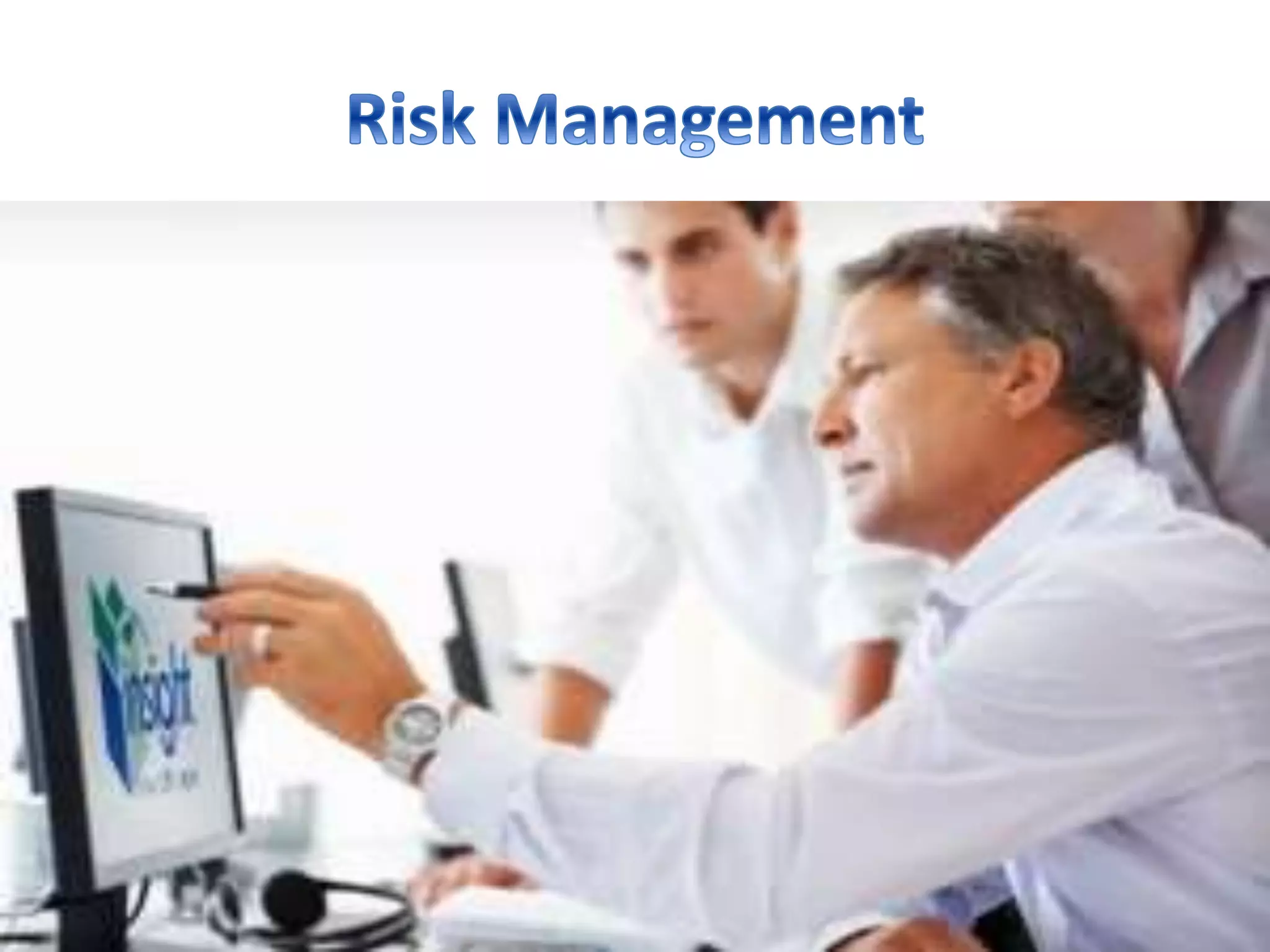 What is the role of a risk management ppt | PPTX