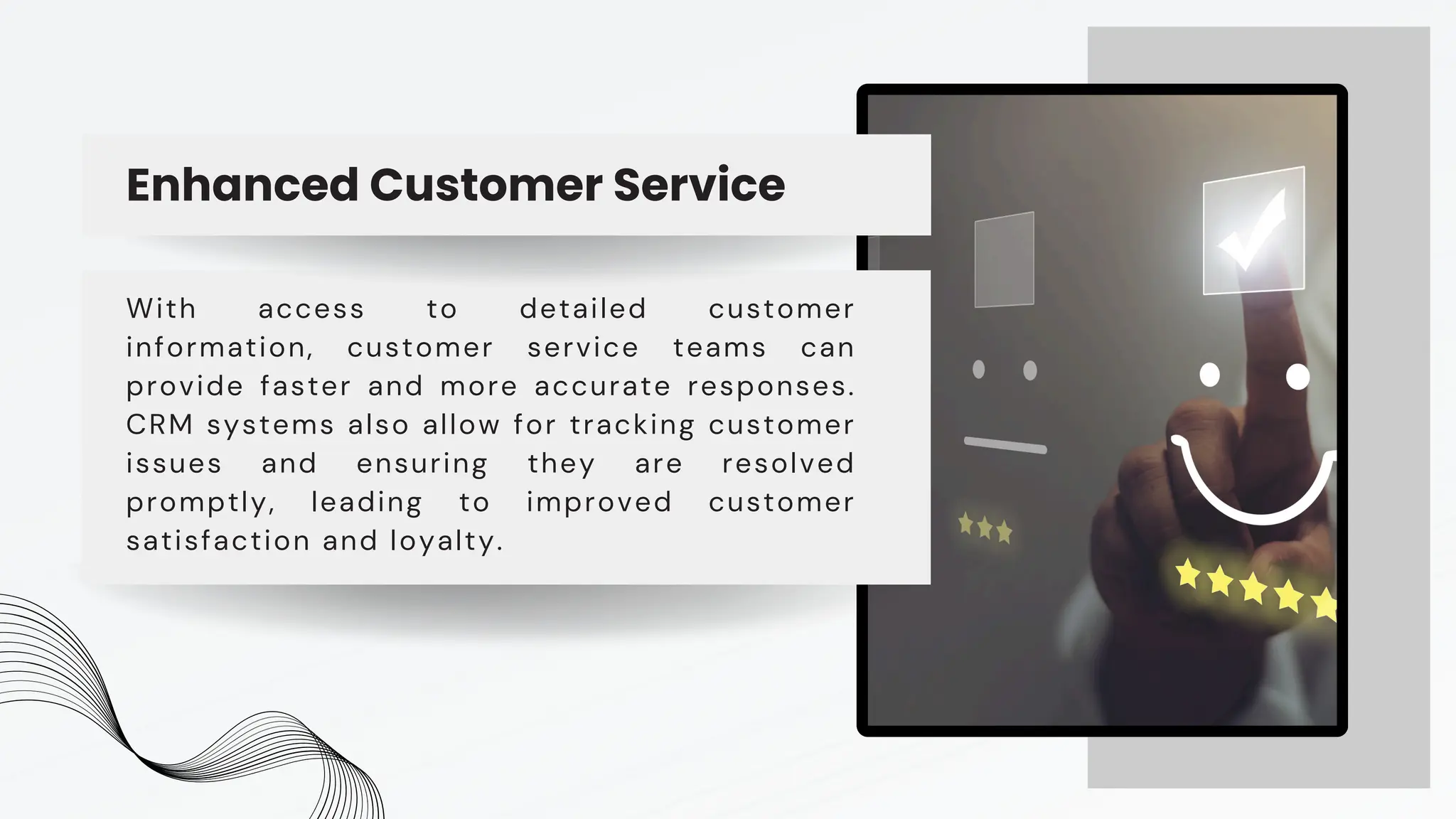 What is the role of CRM system in business management | PPT