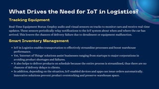 What Is the Role of IoT in Logistics and Transportation.pdf
