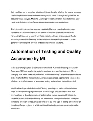 What is the Role of Machine Learning in Software Development.pdf