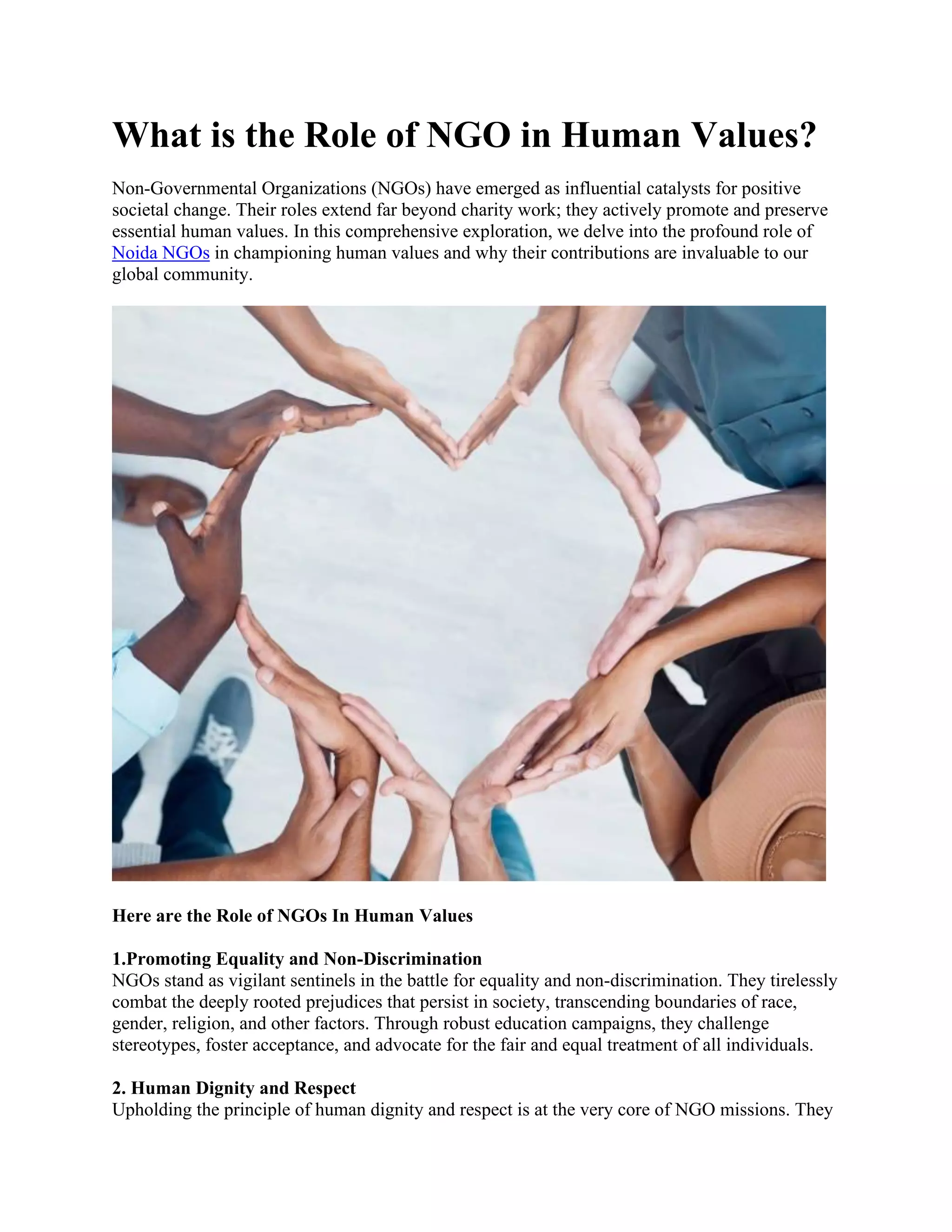 What is the Role of NGO in Human.pdf