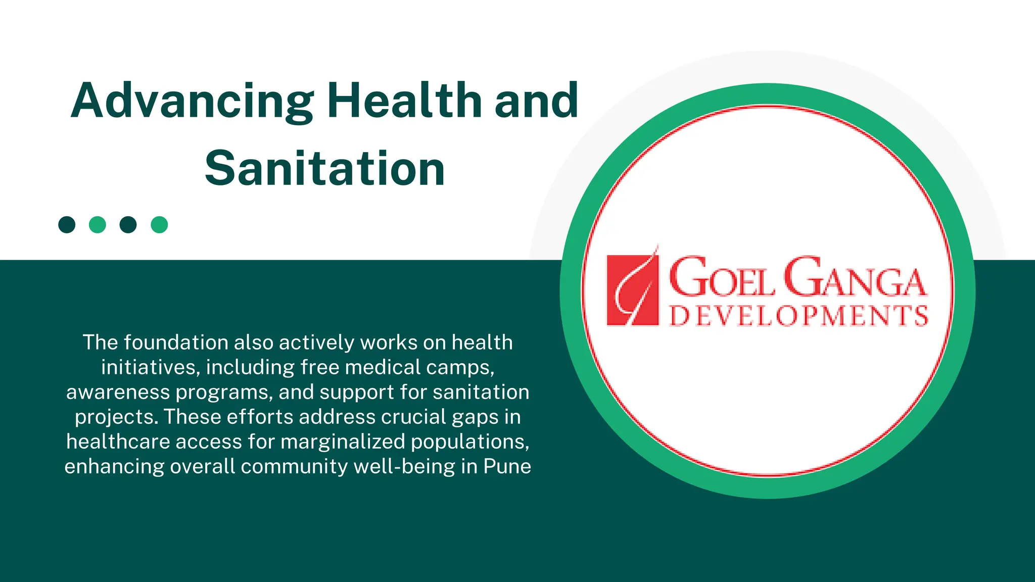 What is the role of Subhash Goel in Goel Ganga Developments? | PPT