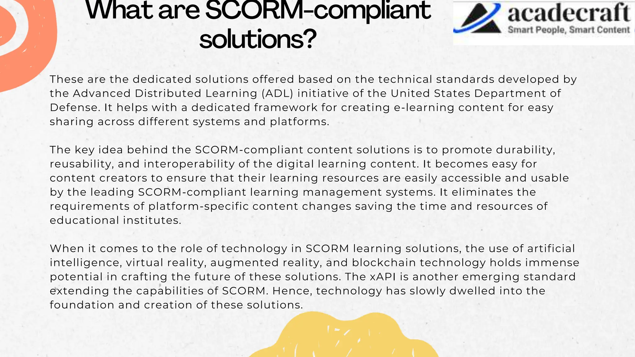 What is The Role of Technology in SCORM-Compliant Solutions.pptx