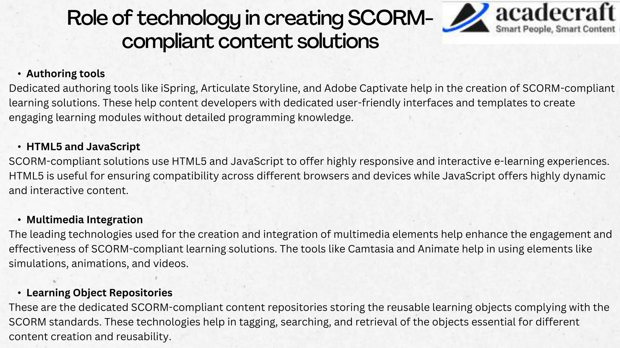 What is The Role of Technology in SCORM-Compliant Solutions.pptx