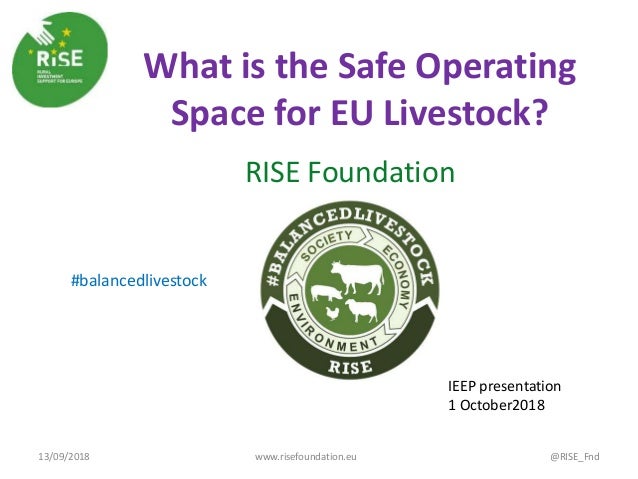 What is the safe operating space for eu livestock - Allan Buckwell