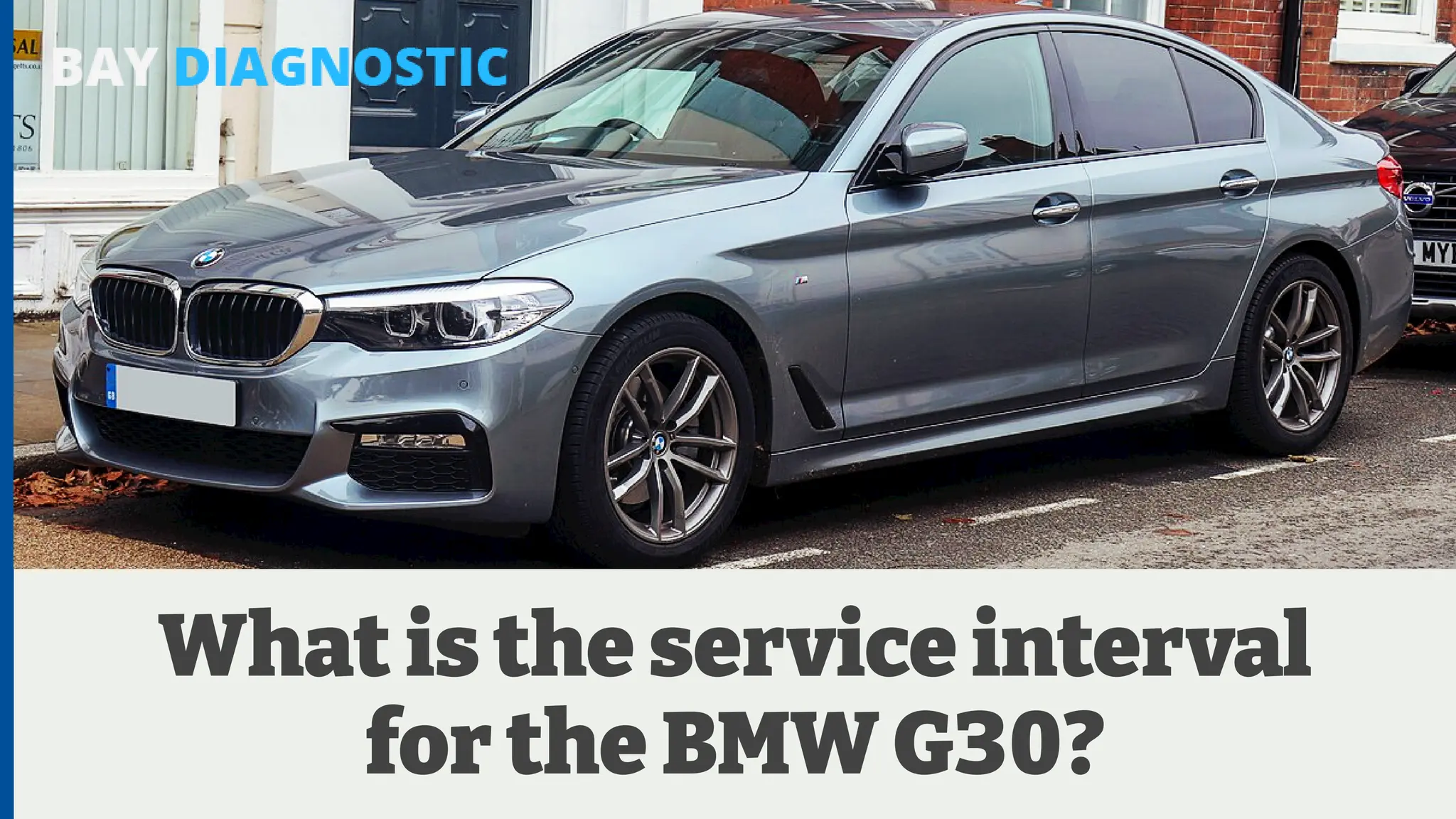 What is the service interval for the BMW G30 | PDF