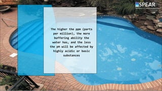 What is the Significance of PH and Alkalinity in Pools | PPT