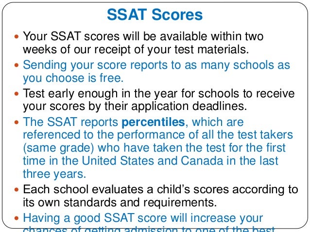 What is the ssat