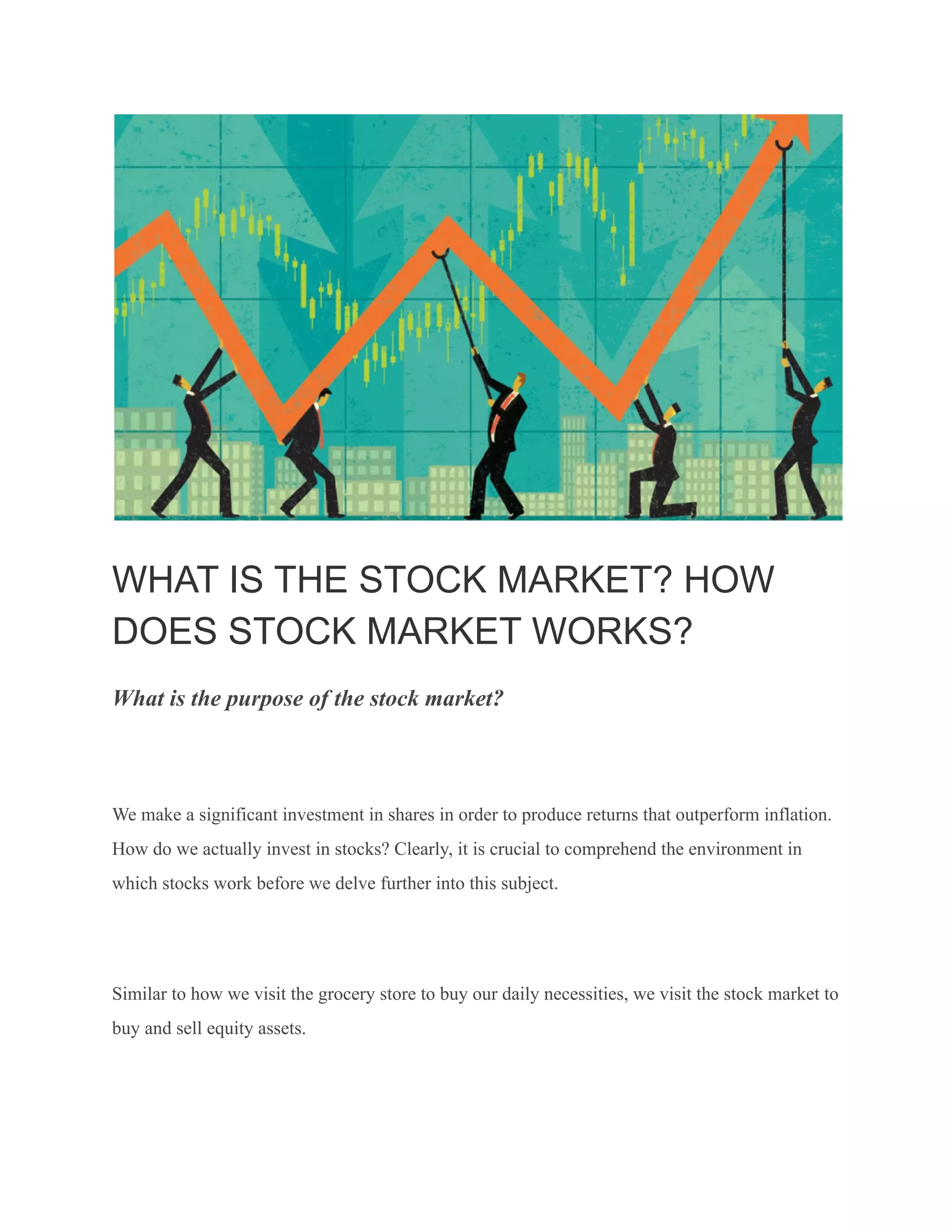 WHAT IS THE STOCK MARKET AND HOW DOES IT WORKS.pdf