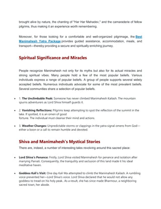 What is the story behind Manimahesh yatra.pdf