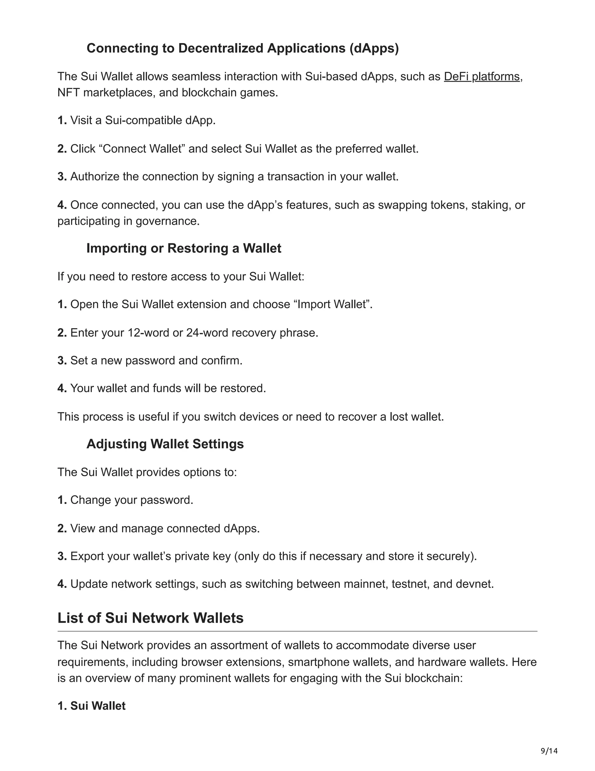 What is the Sui Network : Features and Use Cases | SoluLab | PDF