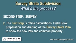 Survey Strata Subdivision Process Perth | PPT