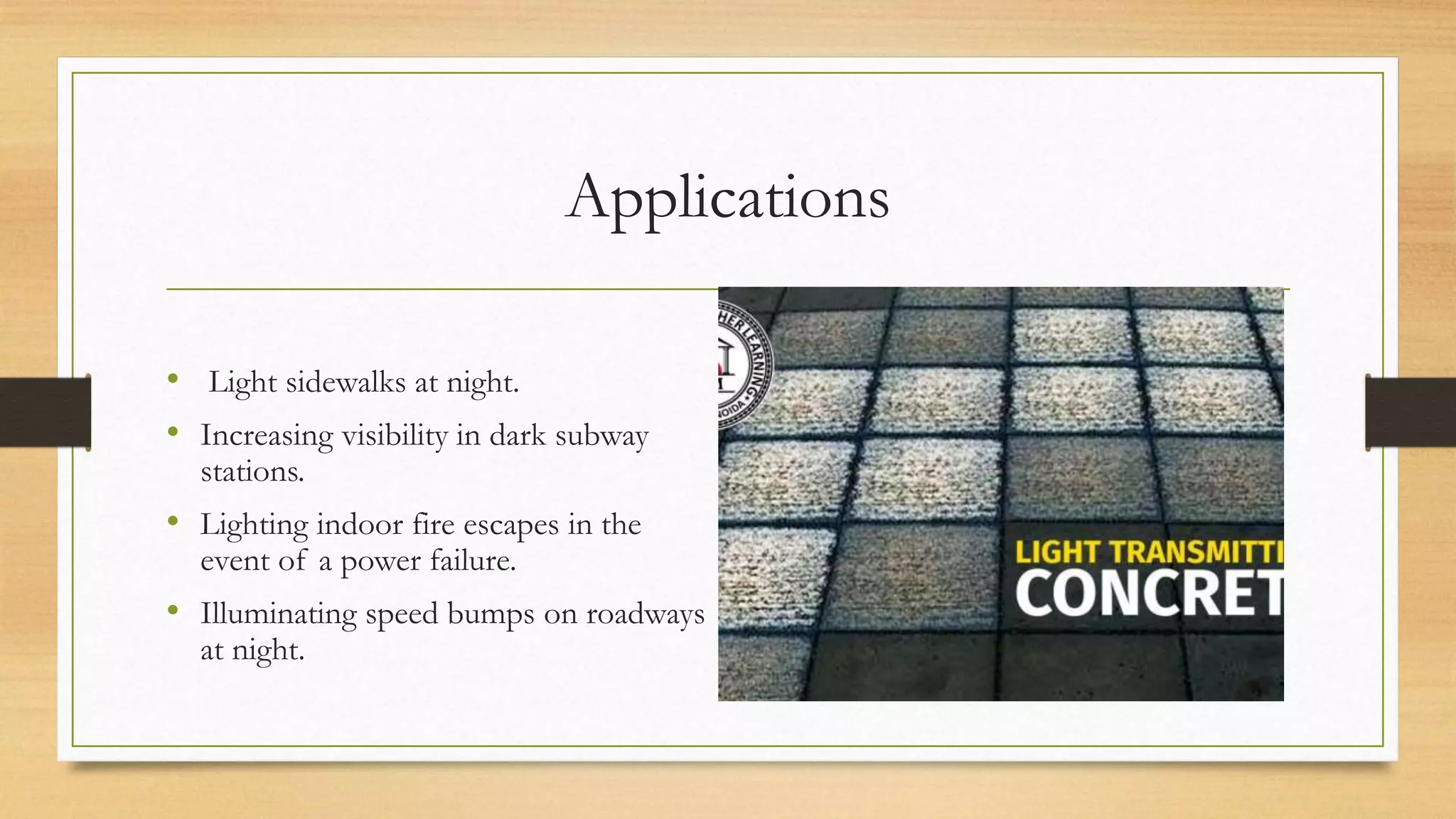 translucent concrete | PPT